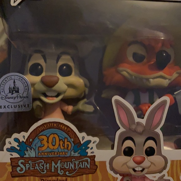 Funko | Other | Splash Mountain Disney Funko Pops 3 Piece Set | Poshmark